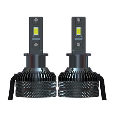 China Aluminum Housing 100W 6000K LED Car Headlight Bulb Plug and Play High Power for sale