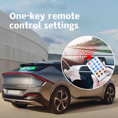 China Smart Rear Windshield Led Display For Fleet Advertising Personalized Designs for sale