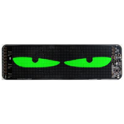 China Flexible Car Window LED Screen 10 Inch IP64 Waterproof Mobile App Control Bluetooth WiFi for sale