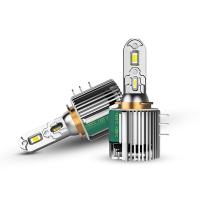 China H15 Plug and Play LED Headlight 36W Aluminum Housing Quiet Cooling Front Car Lamp for sale