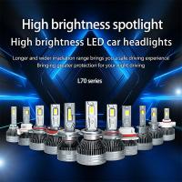 China G3 LED Headlight 50W Focused Beam Single Copper Cooling IP68 for H4 H7 H11 for sale
