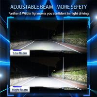 China G3 LED Headlight 50W Focused Beam Single Copper Cooling IP68 for H4 H7 H11 for sale