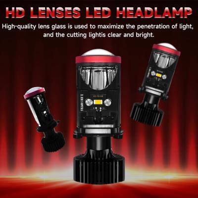 China H4 LED Headlight Bulb 4800lm 45W Aluminum Housing IP67 Waterproof 12V for sale