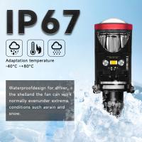 China Long Lasting LED Projector Headlight with Polycarbonate Lens IP67 Waterproof for sale