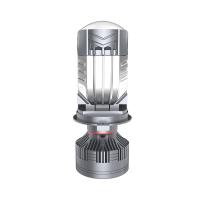 China 120W LED Projector Headlight H4 Bulb IP67 Waterproof 11000LM 9-80V Aluminum Housing for sale