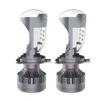 China H4 LED Projector Headlight Bulb 6000K 11000LM High Low Beam 120W 9-80V for sale