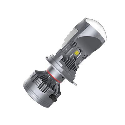 China 120W H4 LED Projector Headlight Super Bright H4 Headlight Bulbs CE Approved for sale