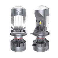 China Customized H4 LED Bulb 120W Low High Beam Fan Cooling 6000K 11000LM 9-80V for sale