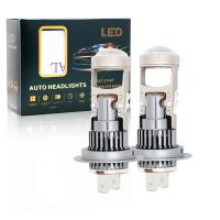 China Dual Beam LED Projector Headlights H4 H7 H11 9005 22W IP67 Waterproof EYE Lens for sale