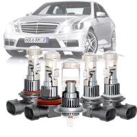 China Dual Beam LED Projector Headlights H4 H7 H11 9005 22W IP67 Waterproof EYE Lens for sale