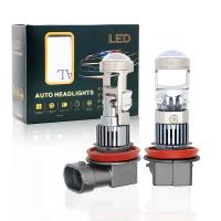 China Dual Beam LED Projector Headlights H4 H7 H11 9005 22W IP67 Waterproof EYE Lens for sale