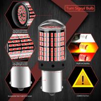 China 1156 1157 7440 7443 LED Turn Signal Brake Reverse Bulbs 12-24V IP68 50000hrs for sale