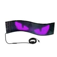 China BGZM 16x32 Car LED Display Windshield Screen 12V Remote Control Devil'S Eye Animation Display for sale