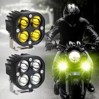 China LED Motorcycle Spotlight 1500LM 15W IP65 Waterproof Off Road Vehicle Work Light 12-85V for sale
