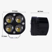 China LED Motorcycle Spotlight 1500LM 15W IP65 Waterproof Off Road Vehicle Work Light 12-85V for sale