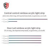 China Universal Plug In RGB Car LED Ambient Lighting 18 Lights DC 12V Mobile App Control for sale