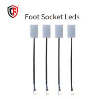 China Universal Plug In RGB Car LED Ambient Lighting 18 Lights DC 12V Mobile App Control for sale