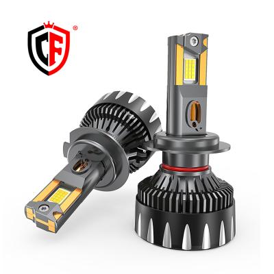 China 200W 18000LM LED Car Headlights Eight Copper Tube Cooling IP67 Waterproof H4 H7 9005 9006 for sale