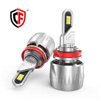 China U Beam High Power LED Headlight 9600LM 7055 Chips Led Auto Headlights for sale
