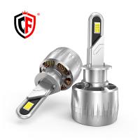 China U Beam High Power LED Headlight 9600LM 7055 Chips Led Auto Headlights for sale