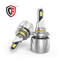 China U Beam High Power LED Headlight 9600LM 7055 Chips Led Auto Headlights for sale