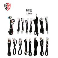 China Seven Piece Interior Ambient Light Kit for Mercedes Benz A Class W177 2019 2025 OEM Fit for sale