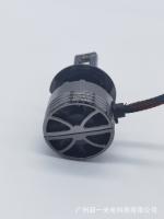 China Zinc Alloy LED Headlight Bulb Dual Beam 4500LM 9-36V Wide Voltage for Vehicles for sale