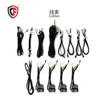 China Audi A3 Vehicle Specific LED Ambient Lighting Kit Seven Piece DC 12V for sale