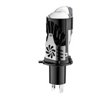 China LED Dual Beam H4 Fish Eye Car Headlights 7500LM IP68 Waterproof 75W for sale