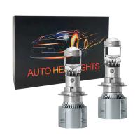 China A80 LED Projector Headlight 40W 3200LM Dual Beam H4 H7 H9 IP67 for Motorcycle Car for sale