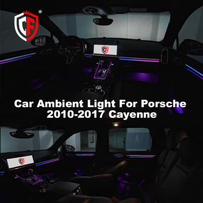 China Porsche Cayenne 2010-2017 Car Ambient Lighting Kit 12V LED Laser Etched Plug and Play for sale
