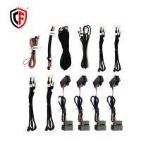China Porsche Cayenne 2010-2017 Car Ambient Lighting Kit 12V LED Laser Etched Plug and Play for sale