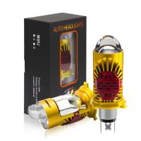 China IP67 Waterproof Motorcycle LED Headlight H4 4800LM 45W Custom Brightness for sale