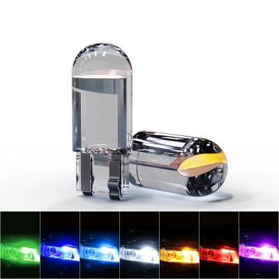 China T10 LED Bulb 6000K 0.36W 55lm COB Position License Plate Light for Car Motorcycle for sale