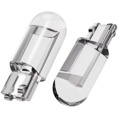China T10 12V COB LED Car Indicator Light 6000K White 55lm Interior License Plate Bulb for sale