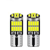 China T10 LED Position Lamp 12V 2W 650 Lumens White Bulb for Auto Motorcycle License Plate Light for sale