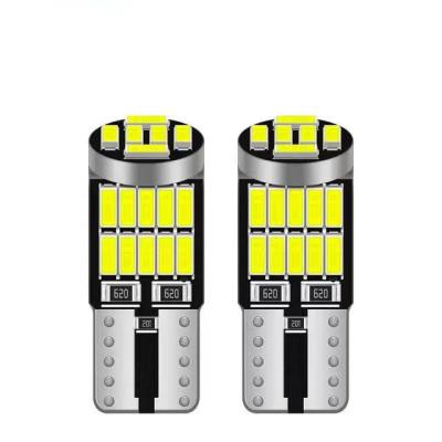 China T10 LED License Plate Light 650 Lumens 12V COB Bulb for Car Motorcycle W5W Position Lamp for sale