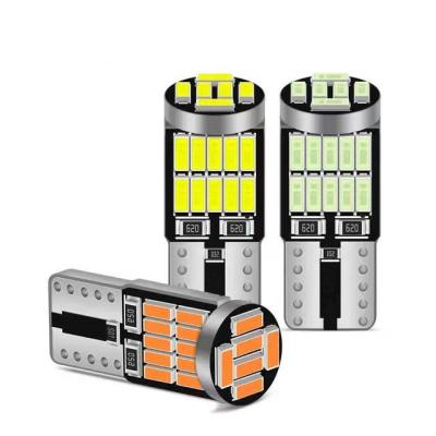 China T10 LED Position Lamp 12V 2W 650 Lumens White Bulb for Auto Motorcycle License Plate Light for sale