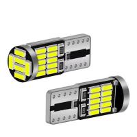 China T10 LED Position Lamp 12V 2W 650 Lumens White Bulb for Auto Motorcycle License Plate Light for sale