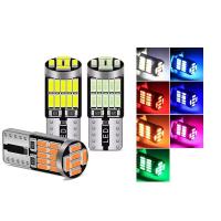China T10 LED Position Lamp 12V 2W 650 Lumens White Bulb for Auto Motorcycle License Plate Light for sale