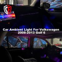 China VW Golf 6 2008-2013 Car Interior Ambient Lighting Kit 12V LED OEM Design for sale