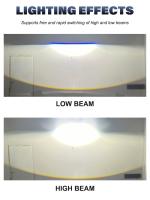 China 2.5 Inch 45W LED Fog Projector Lamp 6000K Focused Beam Universal Fit for sale