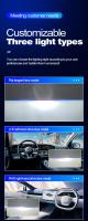 China 2.5 Inch Bi LED Projector Headlight 60W Dual Beam Ultra Bright 12V High Brightness for sale