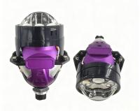 China 2.5 Inch Bi LED Projector Headlight 60W Dual Beam Ultra Bright 12V High Brightness for sale