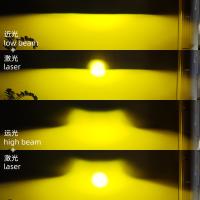 China 2.0 Inch 48W LED Laser Fog Light 5000LM Dual Beam 6000K for Car Motorcycle for sale