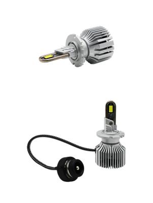 China D1S Car LED Bulb 48W 6000LM 12V IP65 U Shape Copper Tube Headlight for sale