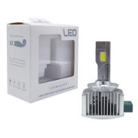 China 80W D1S LED Headlight Bulb 6000 Lumens 12V IP68 Laser Focused Beam for sale