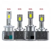 China 80W D1S LED Headlight Bulb 6000 Lumens 12V IP68 Laser Focused Beam for sale
