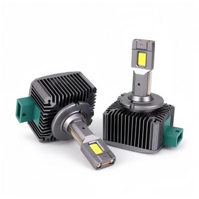 China D1S LED Headlight Bulb 80W 6000LM Laser Lens 12V IP68 Waterproof Aluminum Housing for sale
