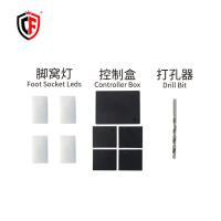 China Geely Bin Yue 7 Piece Ambient LED Interior Light Kit DC 12V Plug and Play for sale